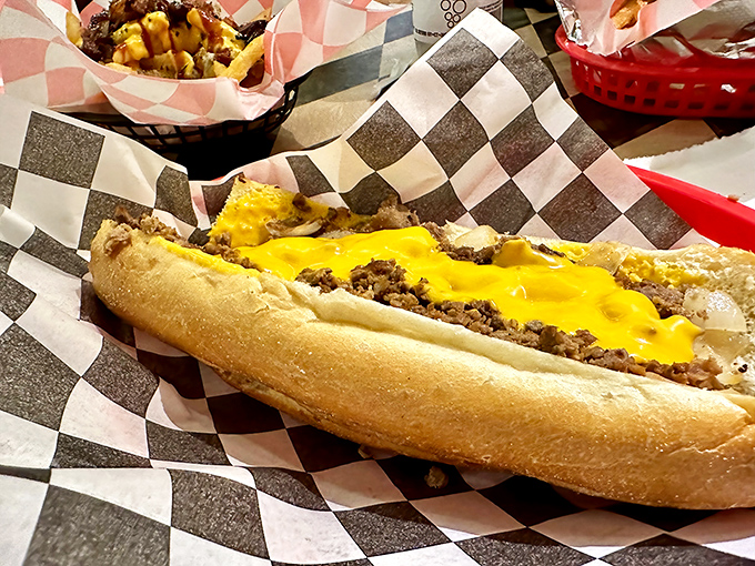 Cheese so perfectly melted it's practically winking at you. This Philly cheesesteak doesn't just satisfy hunger&mdash;it creates lifelong memories.