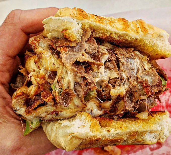 This isn't just a Philly cheesesteak; it's a masterclass in balance&mdash;tender meat, melted cheese, and bread that knows its supporting role.