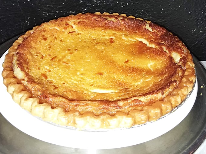 This golden-topped chess pie isn't just dessert&mdash;it's edible Southern sunshine with a perfectly flaky crust that shatters just right with each forkful. 