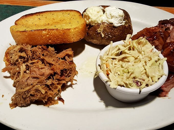 Pulled pork that doesn't need a filter&mdash;tender strands of smoky goodness alongside creamy slaw that knows its supporting role perfectly.