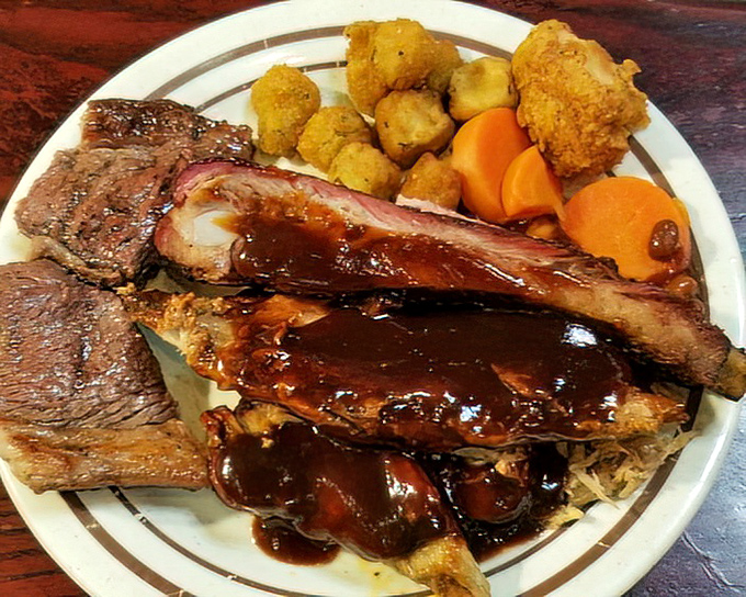 These fall-off-the-bone ribs don't just whisper "eat me"—they perform a full Broadway musical number on your plate.