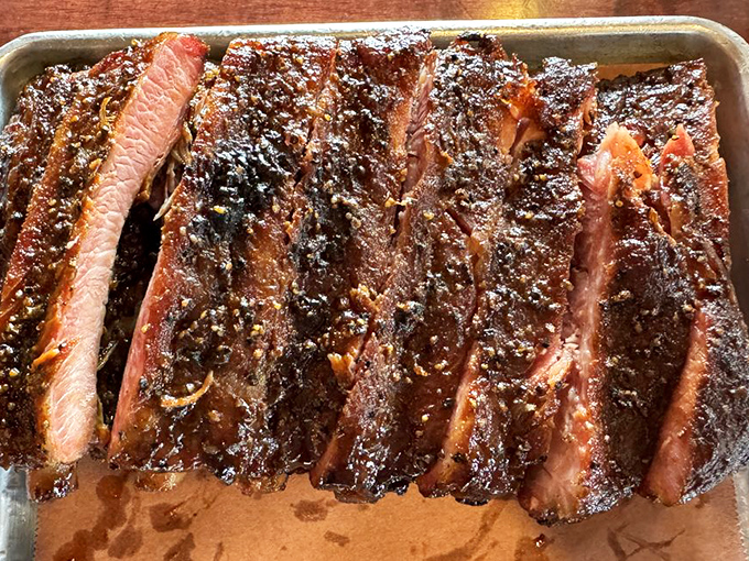 These ribs don't just fall off the bone&mdash;they practically leap into your mouth with a perfect bark that's worth breaking any diet.