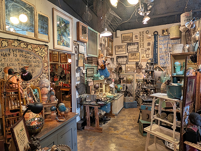 Where every corner tells a different tale. This meticulously arranged chaos is actually a carefully orchestrated symphony of nostalgia.