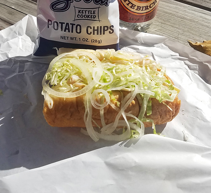This isn't just a sandwich; it's architectural perfection. Notice how those fresh ingredients are stacked with the precision of a Pennsylvania barn-raising.