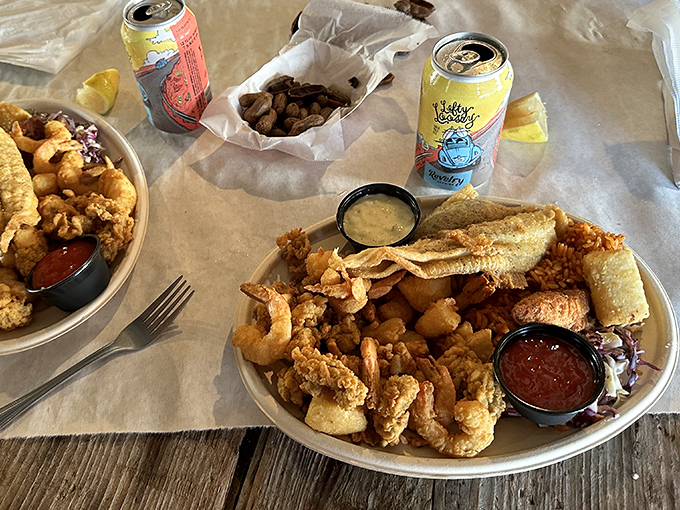 Seafood platters that make you question why you ever ate anywhere else. This isn't just dinner; it's a South Carolina coastal celebration.