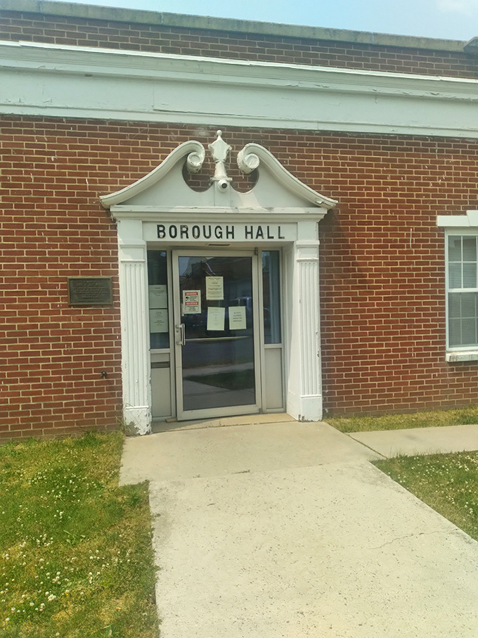 Borough Hall stands as Shenandoah's modest seat of government. No marble columns or golden domes here&mdash;just practical Pennsylvania governance at work.