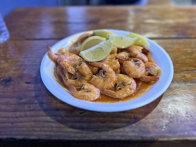These peel-and-eat shrimp aren't just seafood; they're an interactive experience that rewards you with sweet, briny treasures.