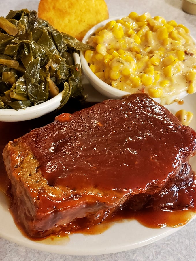 This smoked meatloaf doesn't just steal the show&mdash;it runs away with the entire theater. Those sides aren't exactly wallflowers either.