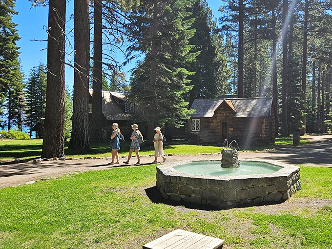 History preserved in perfect harmony with nature at the Tallac Historic Site, where yesterday's elegance meets today's appreciation for Sierra craftsmanship.