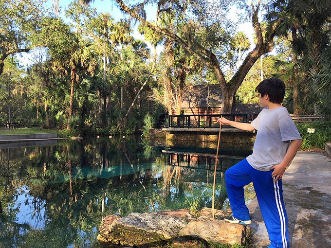 Sometimes the best fishing spots require nothing more than patience and perfect scenery.