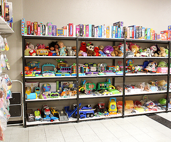 Childhood nostalgia meets adult budgets where toys and collectibles find new homes and hearts.
