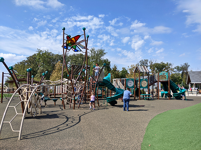 This playground isn't just for kids&mdash;it's where childhood memories are manufactured daily, complete with that timeless soundtrack of laughter and "Watch me!"