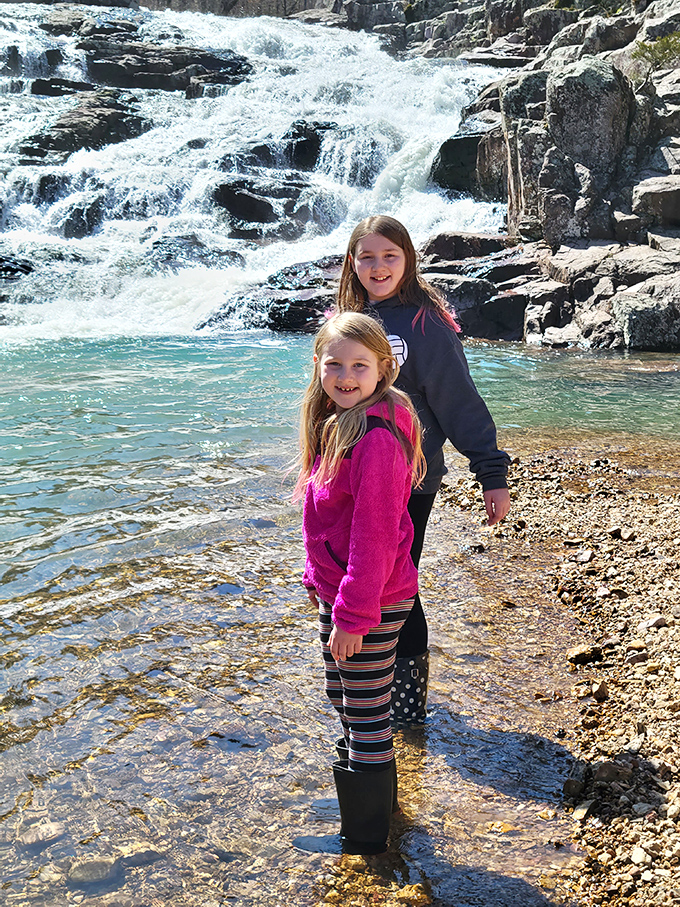 "Mom, can we stay forever?" The falls create the perfect backdrop for family memories that outlast any souvenir t-shirt.