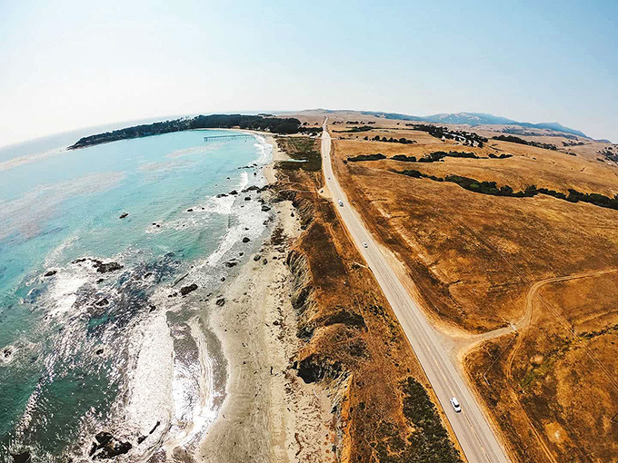 Highway 1 hugs the coastline like an old friend, offering the kind of views that make you forget whatever was stressing you out.