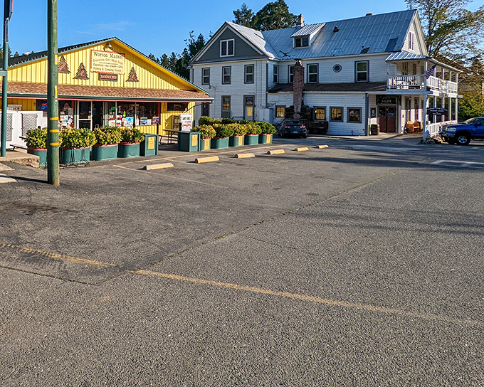 Where else can you find a country market and historic hotel sharing a parking lot? In Georgetown, your grocery run comes with a side of 19th-century architecture.