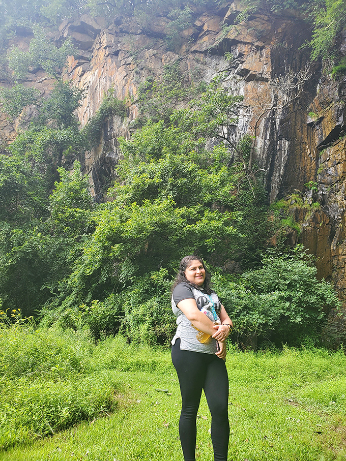 Standing before nature's skyscrapers, this visitor finds what we're all looking for in parks: perspective that makes our problems shrink.