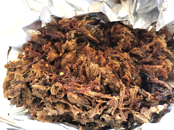Behold the brisket&mdash;tender, smoky perfection that would make a Texan tip their hat. Each morsel carries the evidence of patience and fire.