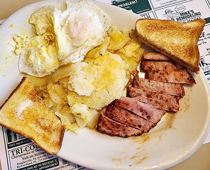 Eggs, home fries, ham, and toast&mdash;the breakfast quartet that's performed more comeback tours than the Rolling Stones, and for good reason.