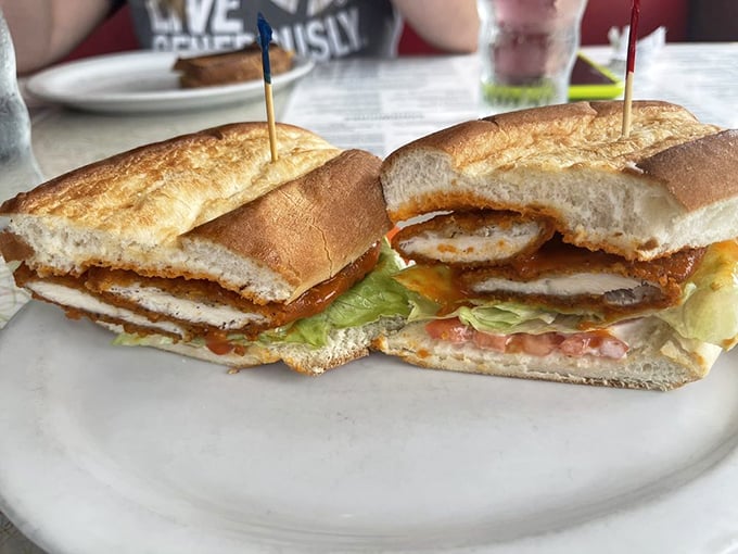 This chicken sandwich isn't trying to start a social media war&mdash;it's too busy being exactly what a sandwich should be: satisfying and straightforward.