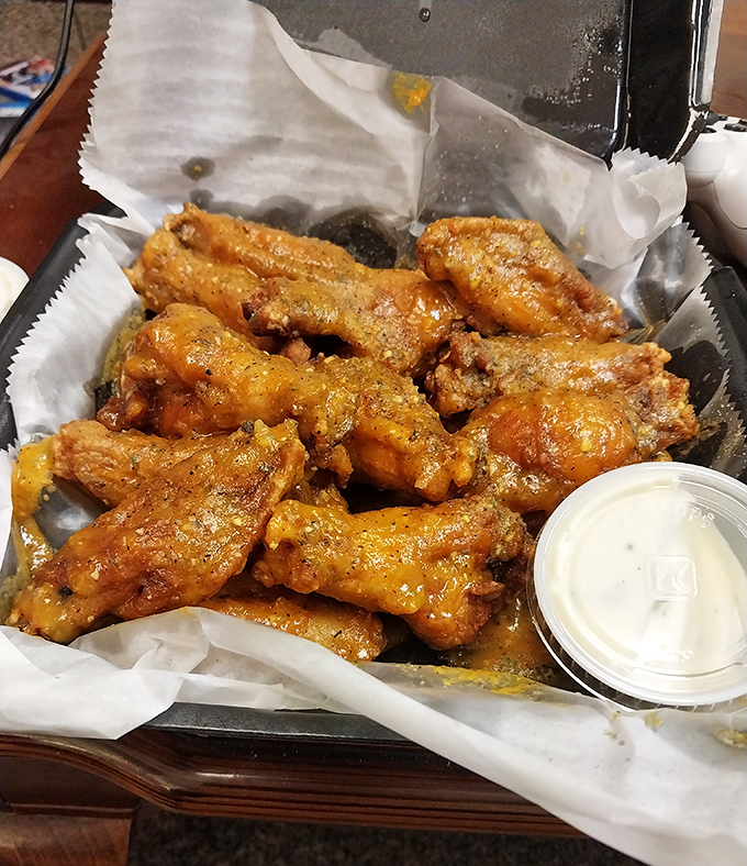 These wings aren't just jumbo in name&mdash;they're the kind that make you wonder if Pennsylvania chickens have been hitting the gym.