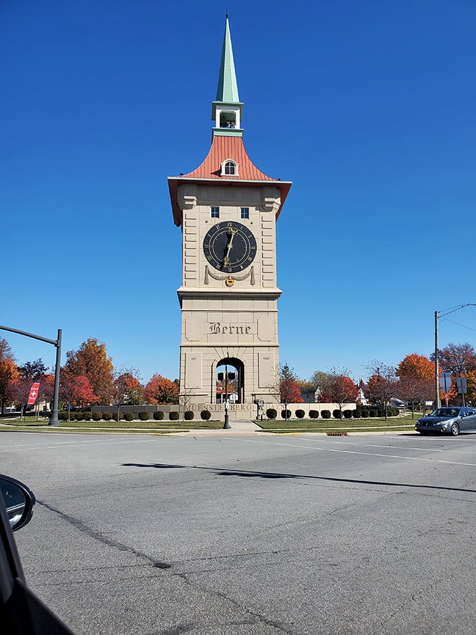 Berne's clock tower stands as a proud sentinel of Swiss heritage. This isn't just keeping time &ndash; it's keeping cultural connections alive across generations and continents.