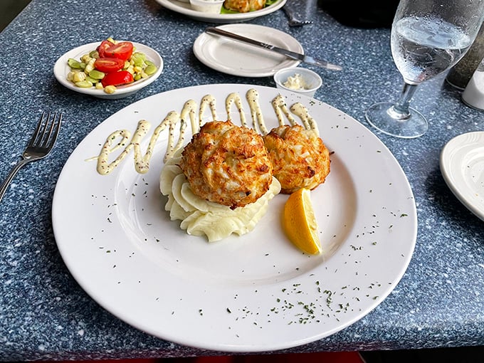 Behold the holy grail of Maryland cuisine&mdash;crab cakes that are almost entirely crab, with just enough binding to keep the lumps from floating away to heaven.