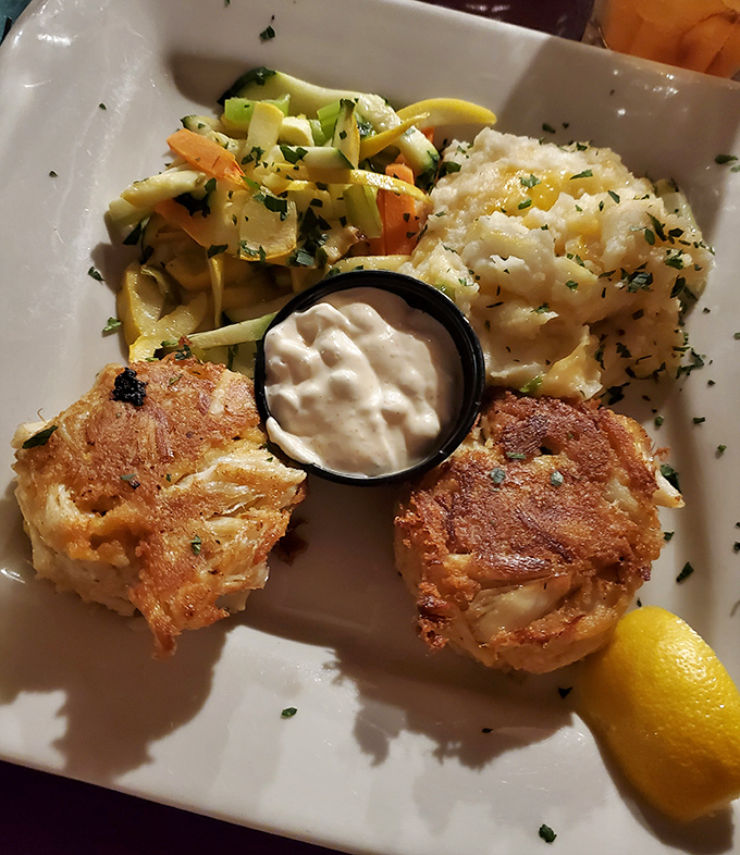 Golden-brown crab cakes that don't hide behind fillers&mdash;just pure, sweet lump crabmeat that makes you wonder why you ever settled for less. 