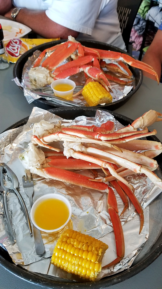 Crab legs so impressive they deserve their own zip code. Served with corn and drawn butter, they're Florida's answer to lobster.