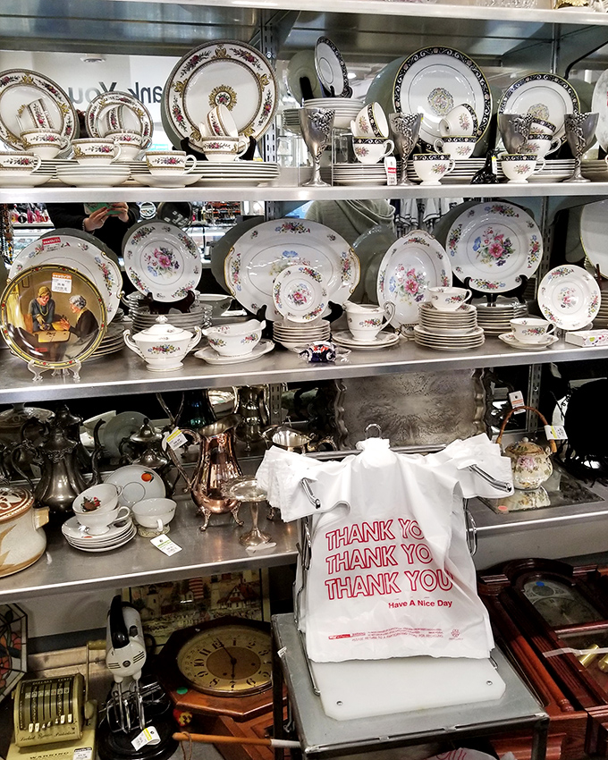 Fine china that's seen more dinner parties than you have&mdash;ready for its second act in your dining room.