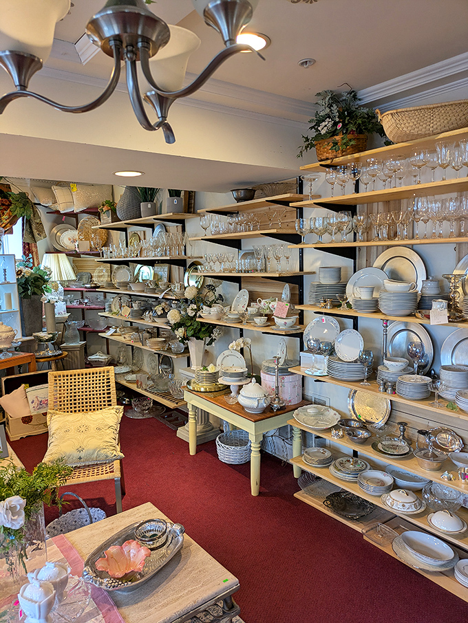 Dishware heaven for the entertainer with champagne taste and a root beer budget. Martha Stewart would approve!