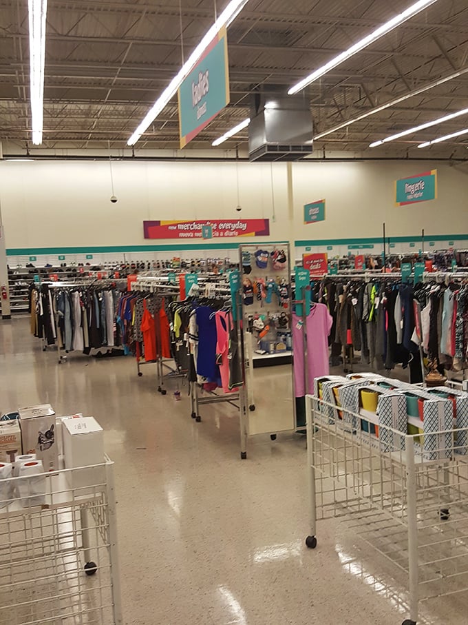 Like a well-organized treasure map, the store layout guides you from "just browsing" to "how did I fill this cart so quickly?"