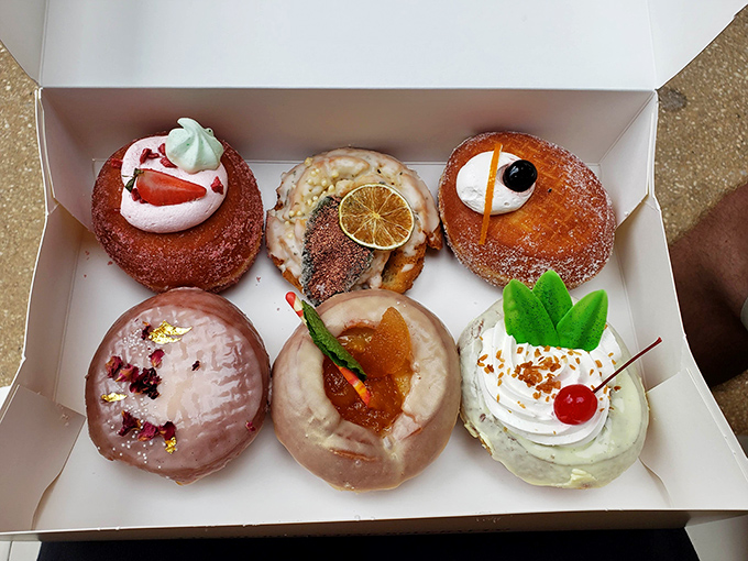 These aren't your grocery store donuts; they're glazed masterpieces that redefine breakfast indulgence completely.