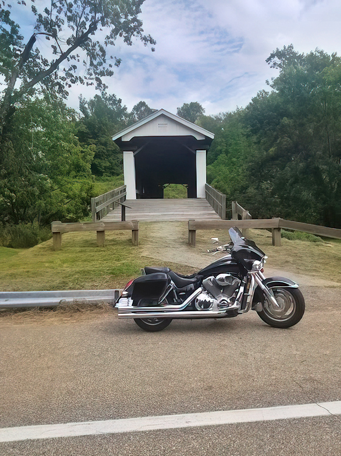 Step inside and discover why covered bridges were the original "weather protection with style" solution.