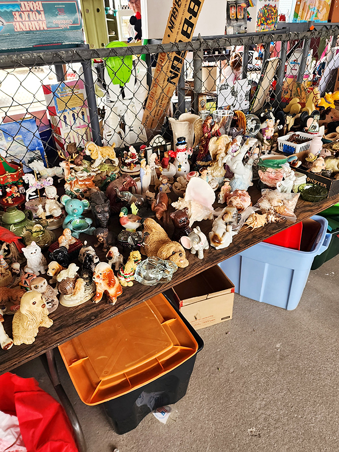 Tiny figurines with big personalities! This menagerie of miniatures would make any curio cabinet feel like the world's smallest zoo.