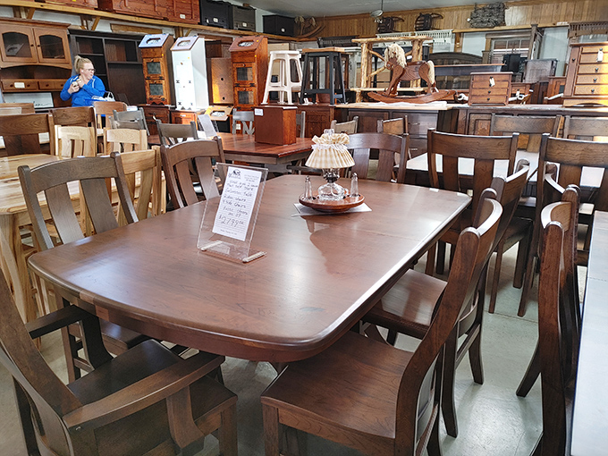 Craftsmanship you can feel. Each table tells a story of patience and tradition&mdash;the kind of furniture that makes IKEA instructions seem like a practical joke.