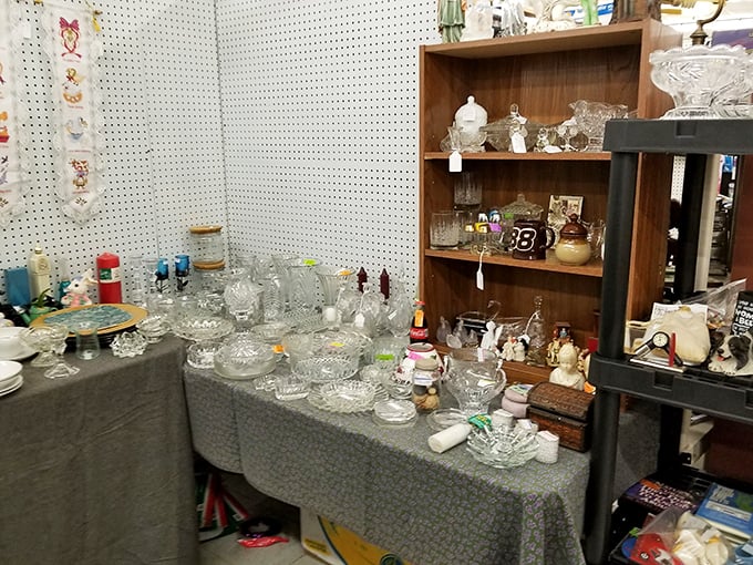 Crystal clear opportunities sparkle under the lights. This glassware collection would make your grandmother swoon and your dinner guests wonder where you've been hiding your good taste.