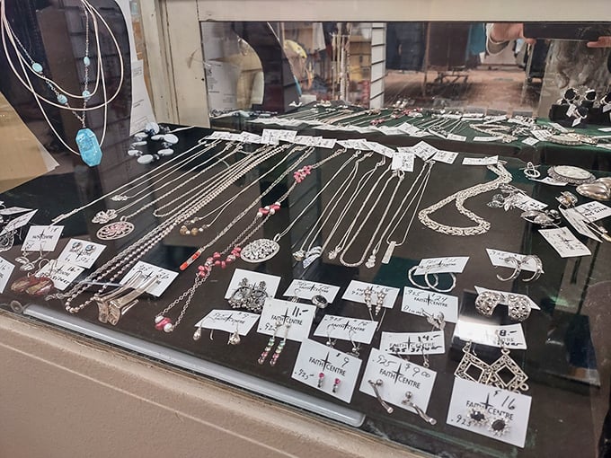 Jewelry that tells stories &ndash; each pendant and pair of earrings lived a life before arriving here, waiting for the next chapter to begin.