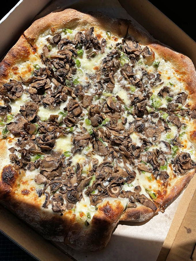 Those mushrooms aren't just toppings, they're the headliners &ndash; earthy, roasted, and ready for their close-up.