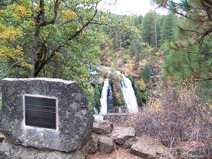 A quiet reminder that some places are so special they get official recognition. Like getting a Michelin star, but for a waterfall.