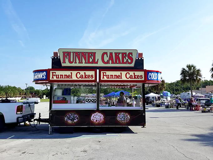 Nothing completes a treasure hunt like rewarding yourself with a funnel cake &ndash; archaeology runs on sugar.