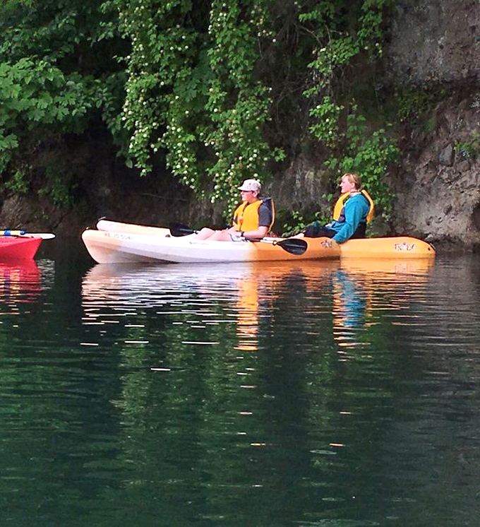 Sometimes the best therapy comes with paddles and doesn't require a co-pay or appointment scheduling.