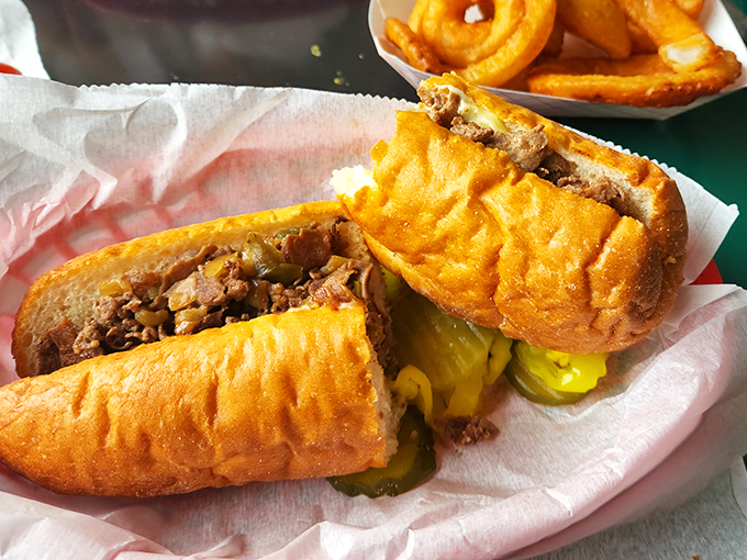 The star of the show: a Philly cheese steak that would make Rocky himself climb those famous steps again. Tender meat, melted cheese, and that perfect bread&mdash;knockout delicious!