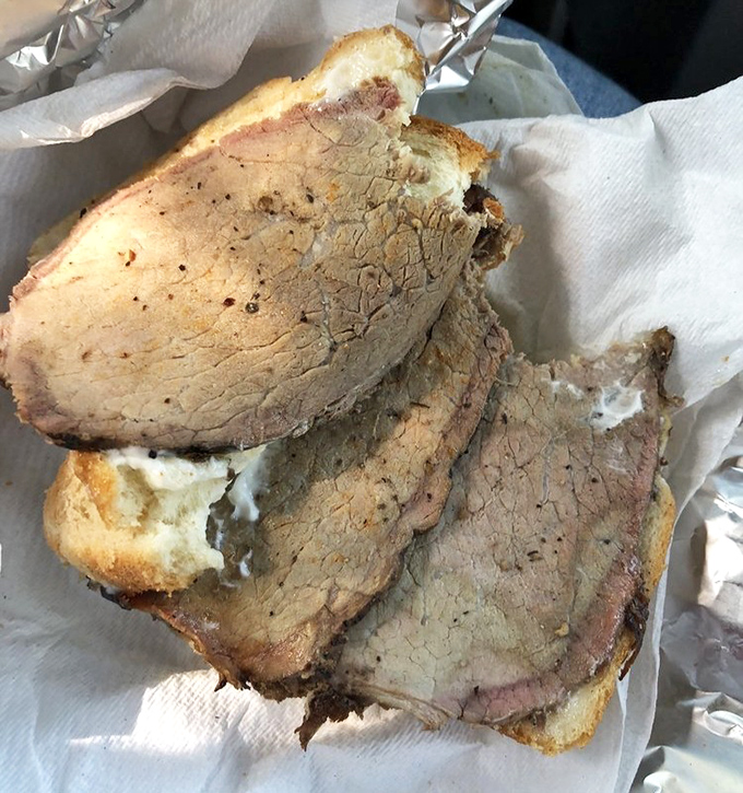 That roast beef sandwich isn't just lunch; it's a meaty manifesto declaring independence from processed deli counters everywhere. 