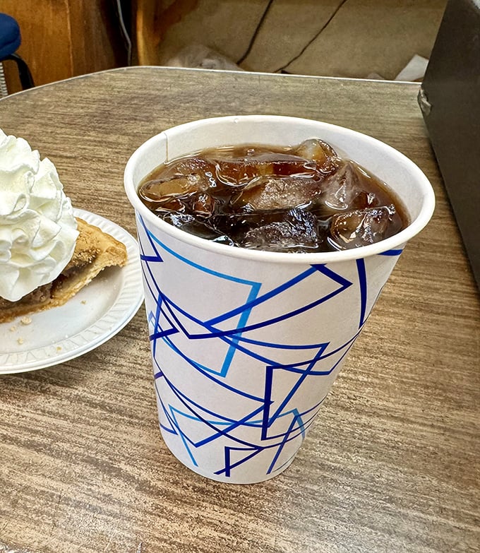This isn't just root beer; it's liquid nostalgia in a cup, perfectly paired with a slice of shoo-fly pie for the ultimate Pennsylvania Dutch experience.