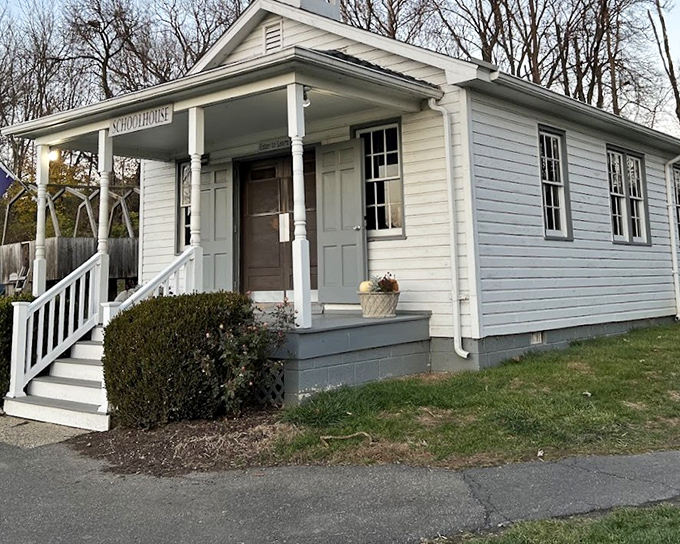 The schoolhouse stands as a testament to educational simplicity&mdash;where learning happens without Wi-Fi, tablets, or standardized testing anxiety.