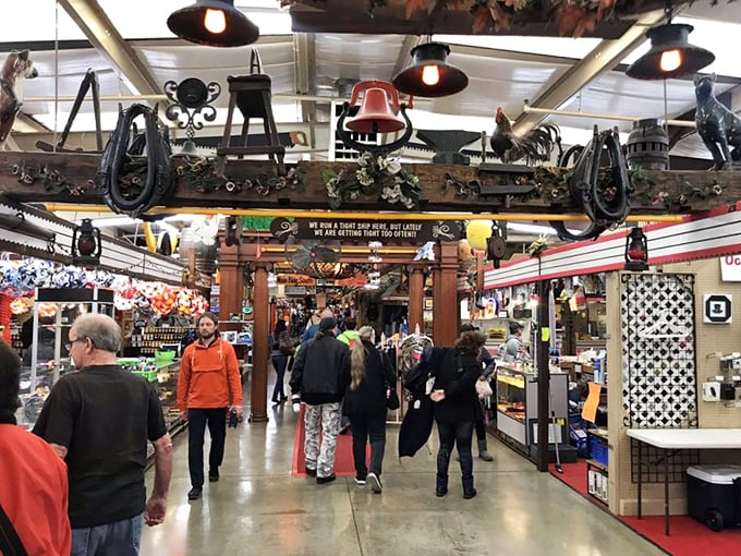 The indoor corridors of Traders World feel like Main Street in a town where everyone's passion became their business.