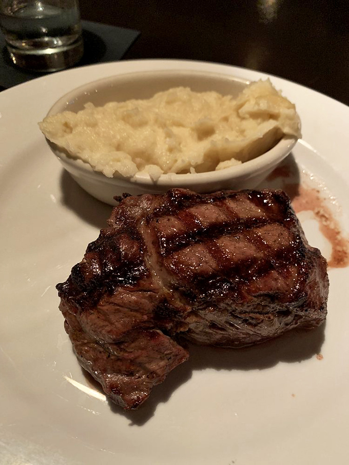 This sirloin doesn't just melt in your mouth&mdash;it performs a full Broadway musical there. Paired with creamy mashed potatoes for the ultimate comfort duo.