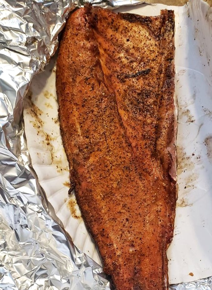 Smoked mullet that's achieved that perfect mahogany hue&mdash;like a Florida retiree who's forgotten sunscreen, but infinitely more delicious.