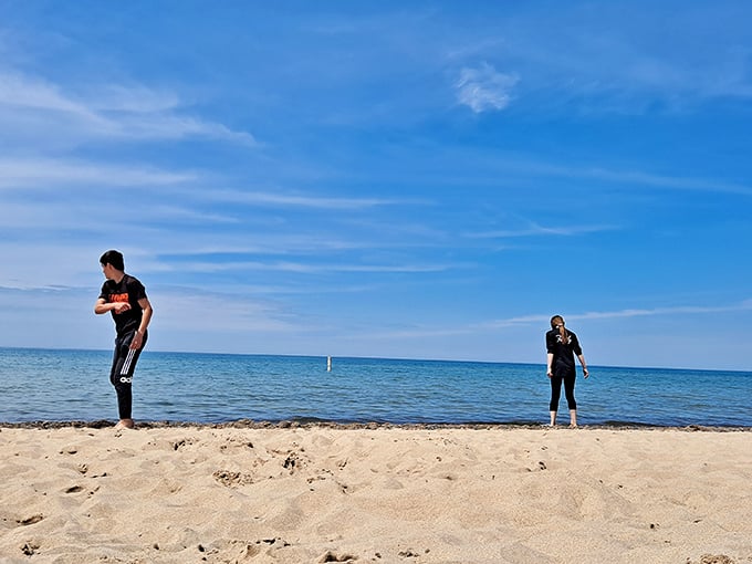 Toes in the sand, eyes on the horizon &ndash; that magical moment when you realize Lake Michigan has been hiding this coastal paradise all along.
