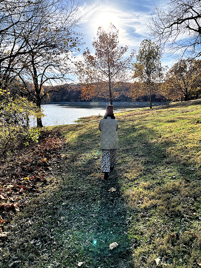 Solitude comes with a view at Wallace State Park, where "me time" includes a soundtrack of rustling leaves and distant birdsong.